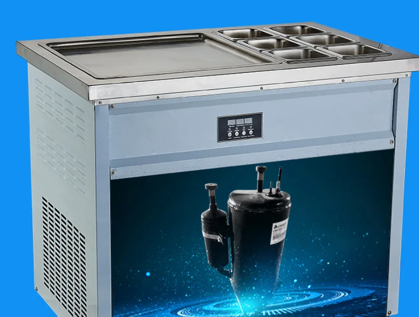 Hot Sale Business Street Roller Ice Machine For Good Market - Buy ...