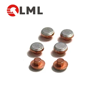 Electronic Switch Silver Copper Tungsten Electrical Contacts Rivets ...