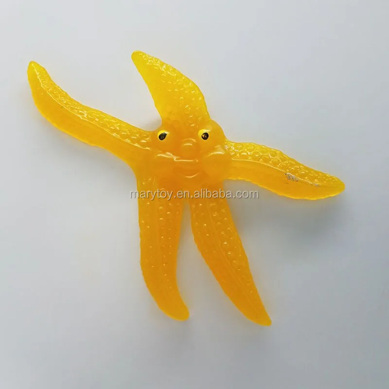 Tpr Material Sticky Starfish Sticky Toy - Buy Sticky Toy,Squishy Stress ...