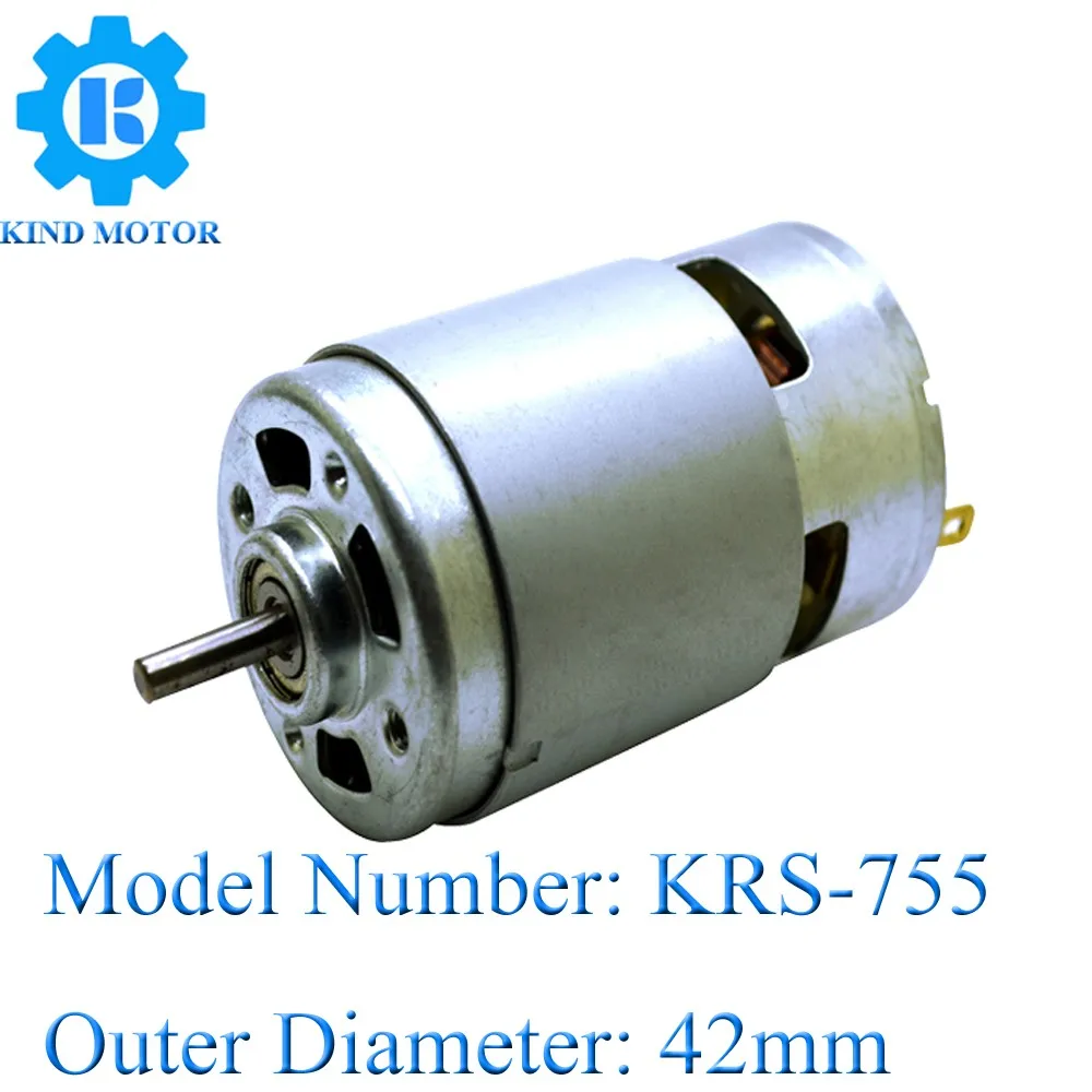 Electric Motor 10000 Rpm Carbon Brush Dc Motor Rs-755ph - Buy Carbon ...