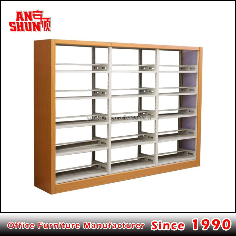 Library Furniture Steel Bookstore Shelf - Buy Steel Bookstore Library ...