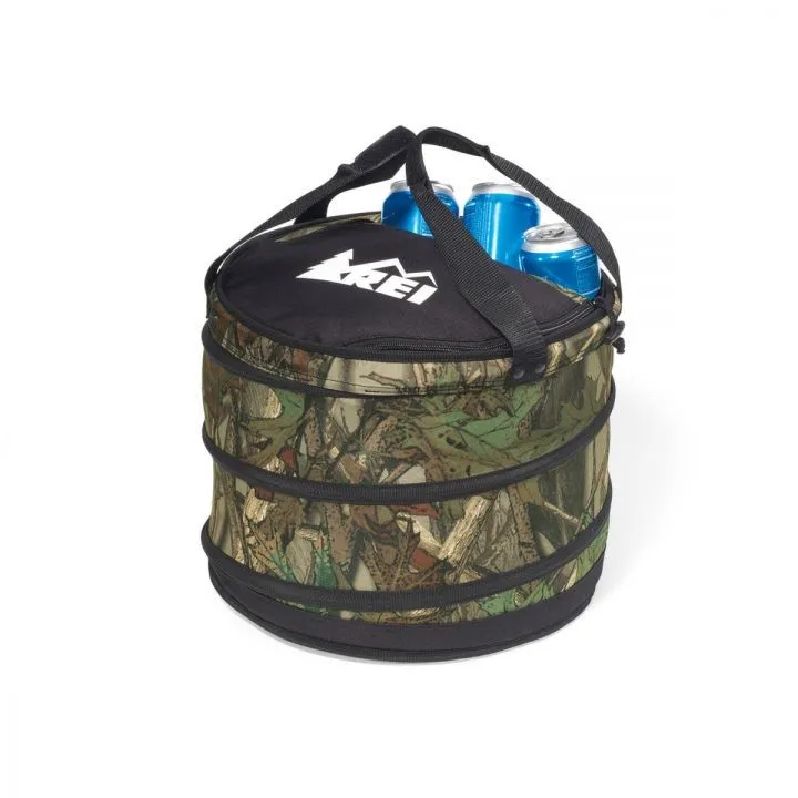 Water-resistance Camouflage Insulated Cooler Bag,28-can Collapsible ...