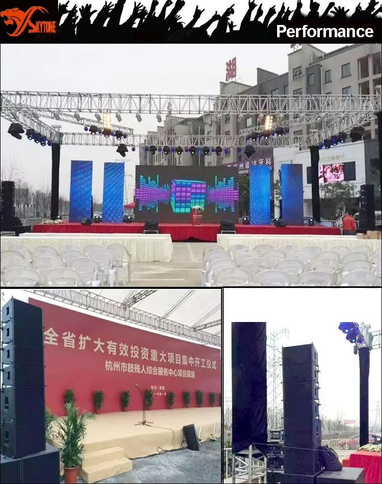 Cheap 12 Inch Line Array Concert Speakers - Professional Quality