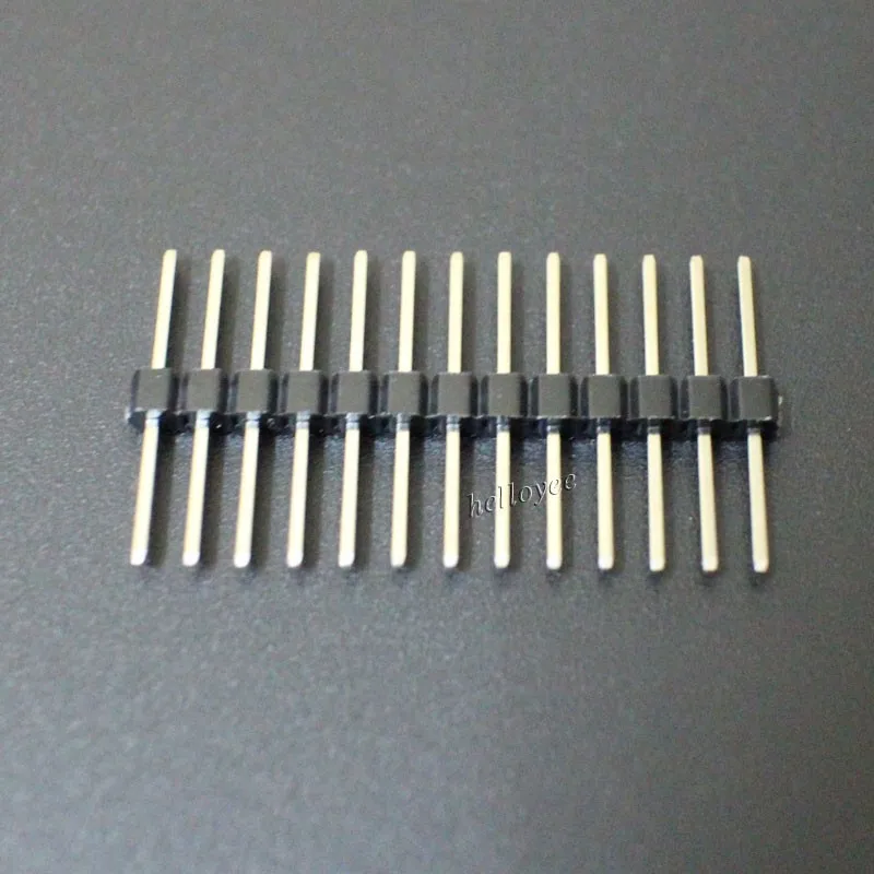 Extra-long Breakaway 0.1" 13-pin Strip Male Header Single Row 1x13 Pins ...