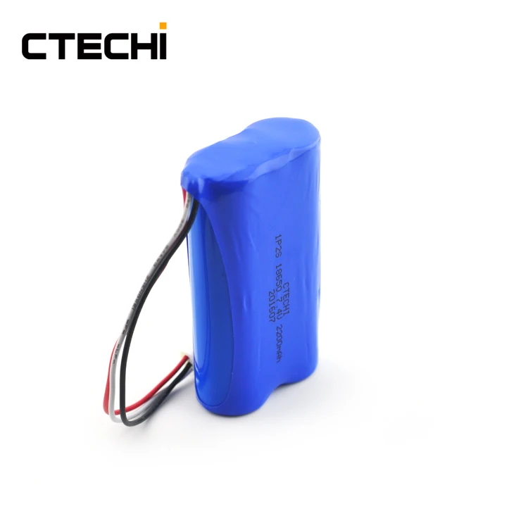 Ctechi Rechargeable 1P2S Lithium Ion 7.4V 2200mah Battery Pack