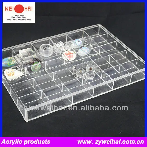 Clear Acrylic Divided Storage Boxes - Buy Divided Storage Boxes Product ...