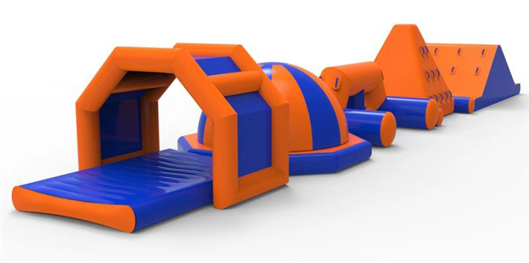 Swimming Pool Floating Inflatable Water Obstacle Course