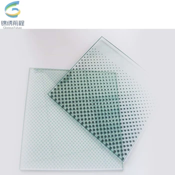 White Dot Silk Screen Glass - Buy Extra White Glass,Silkscreen Printing ...