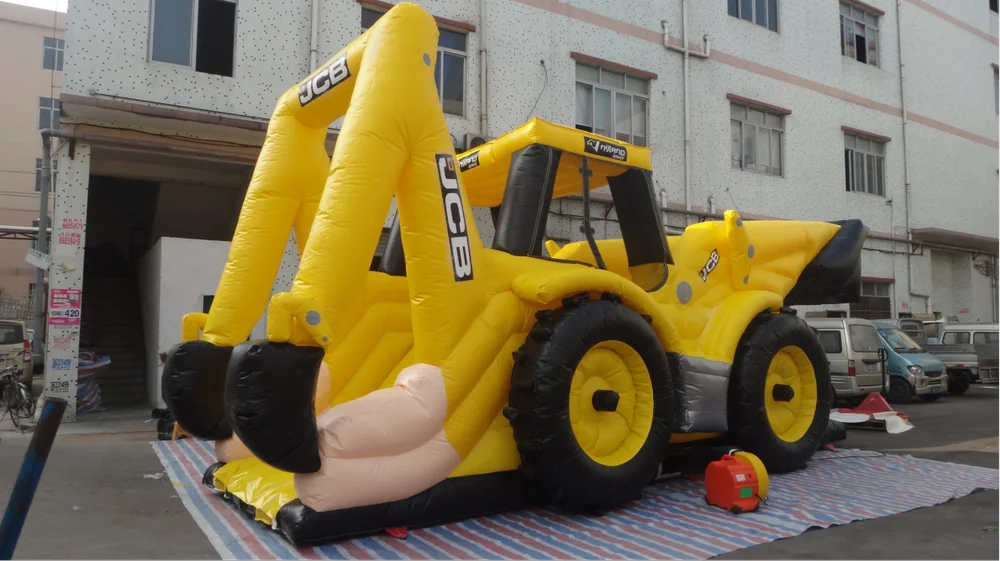 Hot Sale Large Inflatable Excavator Bouncer ,inflatable Digger ...