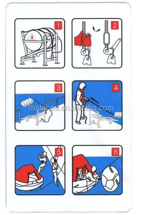 Solas Inflatable Life Raft Identification Card - Buy Identification ...
