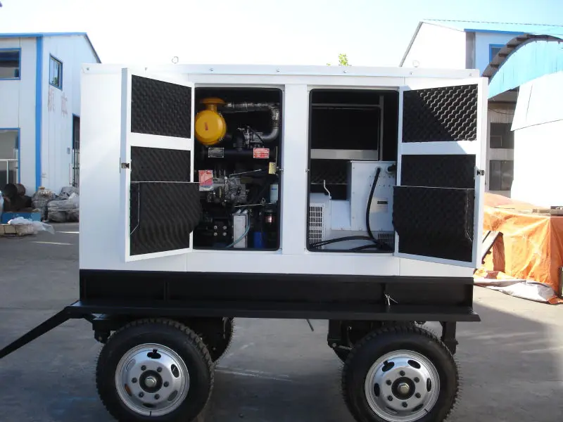 30 Kw Trailer Mounted Generators - Reliable Power on the Move