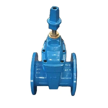 Ductile Iron Din F4 Direct Buried Gate Valve With Stem Operation Cap ...