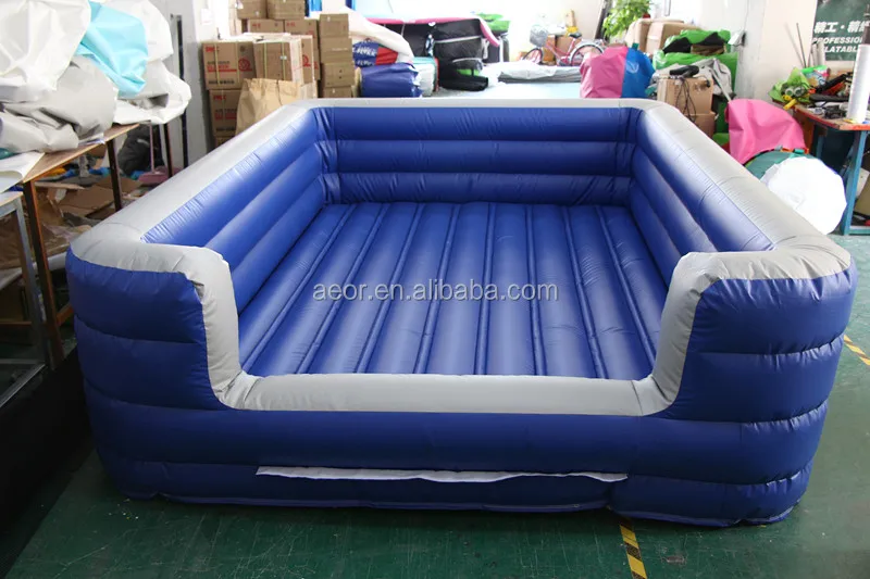 Gymnastic Training Protection Inflatable Air Foam Pit With Custom Logo ...