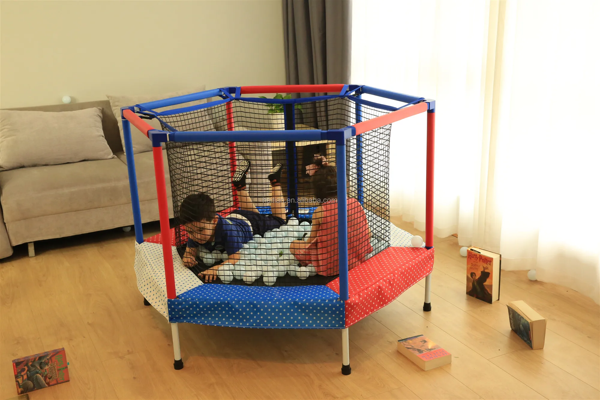 Mini Trampoline With Safety Net For Baby,Toddler,Kids - Buy Toddler ...