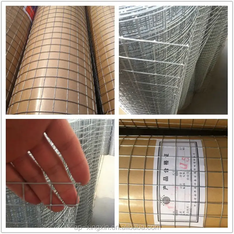 Welded Wire Mesh untuk Tikus 1X1 Inch Aperture Galvanis Dilas Wire Mesh ...