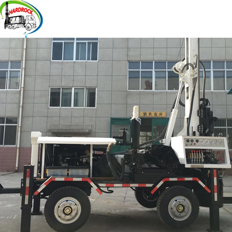 325m Depth Trailer Mounted Borehole Water Well Drilling Rig