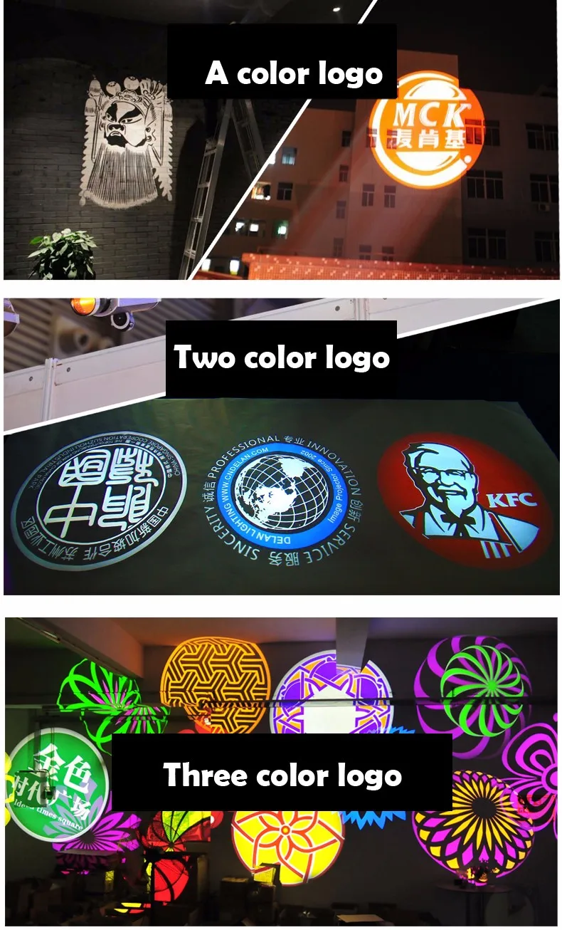 Custom Hd Outdoor Ground Led Logo Advertising Projection Spotlight ...