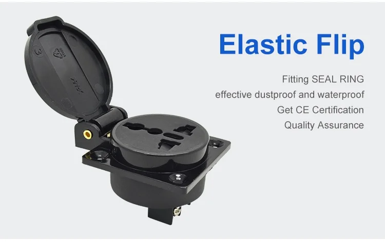 Electric Waterproof Outdoor Floor Socket Universal Multiple Electrical ...