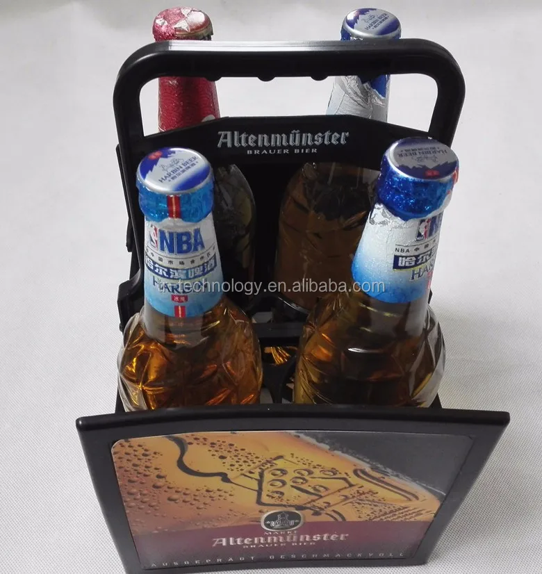 High Quality Plastic 4 Pack Beer Bottle Holder And Custom Beer Bottle ...