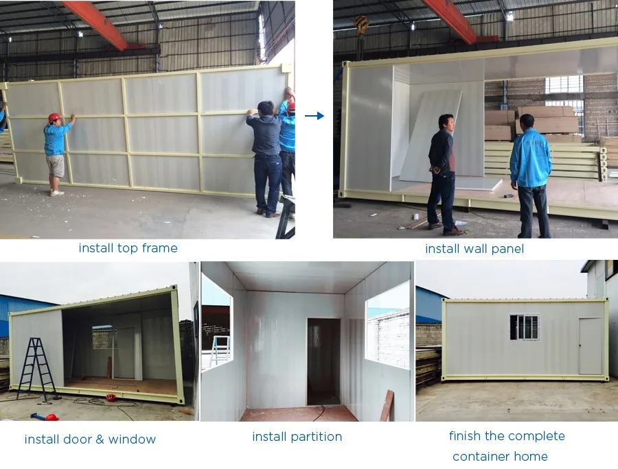 Container Frame For Accommodation - Buy Container Base Frame,Open Frame ...