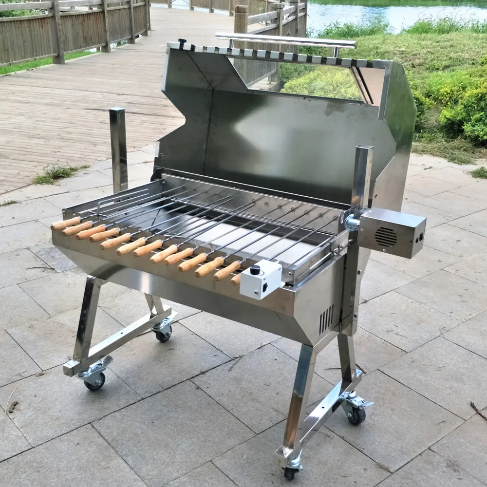 Charcoal Grill Adjustable Heights - Argentina Santa Maria BBQ