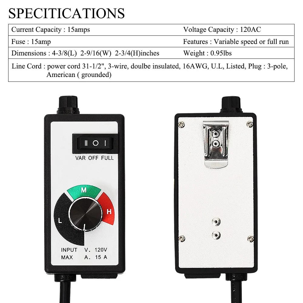 Precise Variable Hydroponic Inline Exhaust Fan Speed Controller - Buy ...