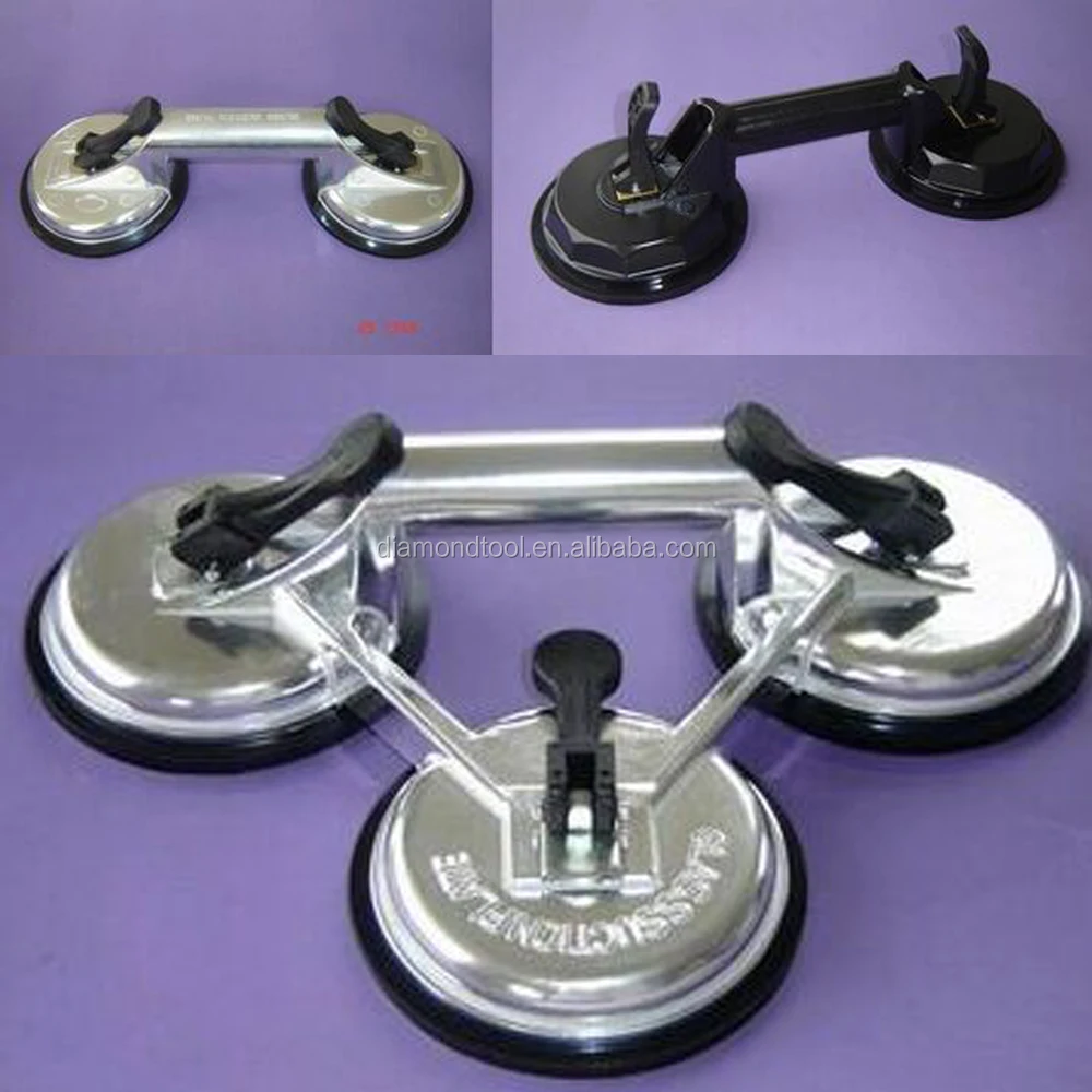 Single Glass Lifter Suction Cup Blue Plastic Handle Suction Cup/single ...