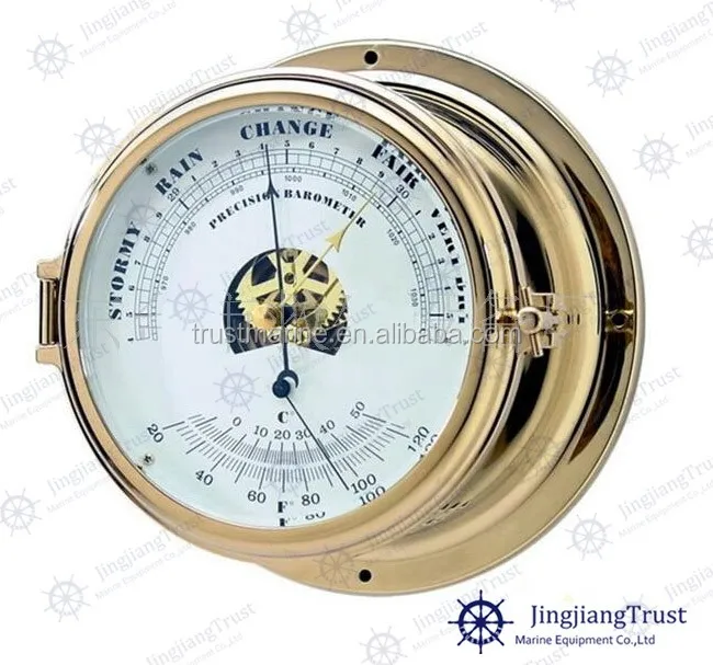 Nautical Digital Weather Barometer Thermometer - Buy Barometer ...