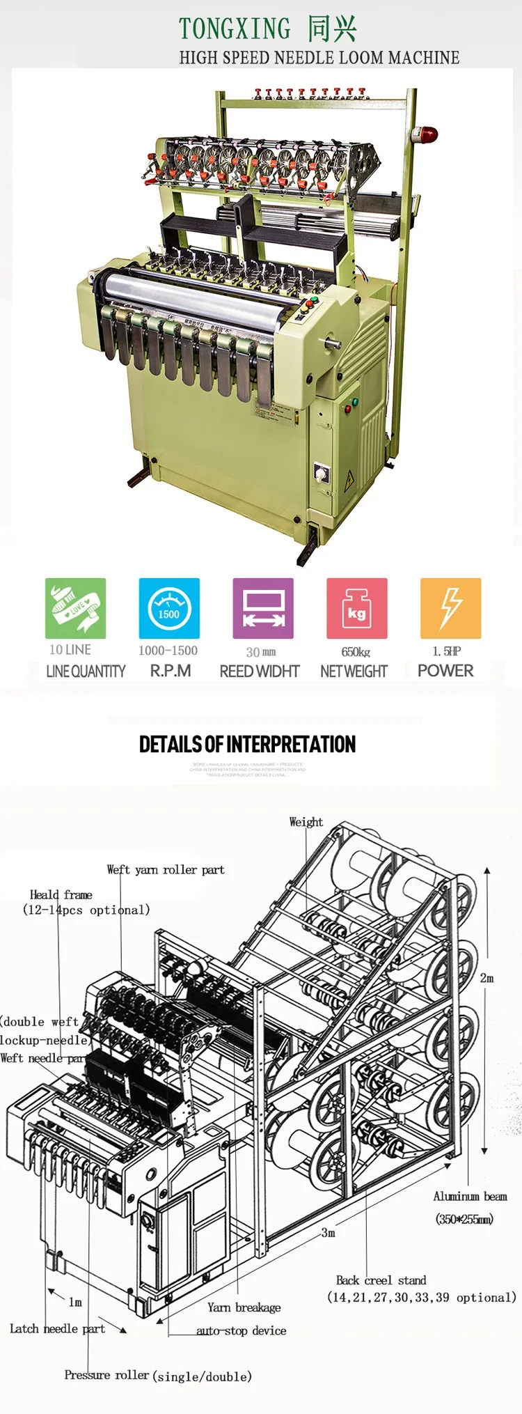 10/30 Underwear Elastic Band Making Machine - Buy Band Making Machine ...