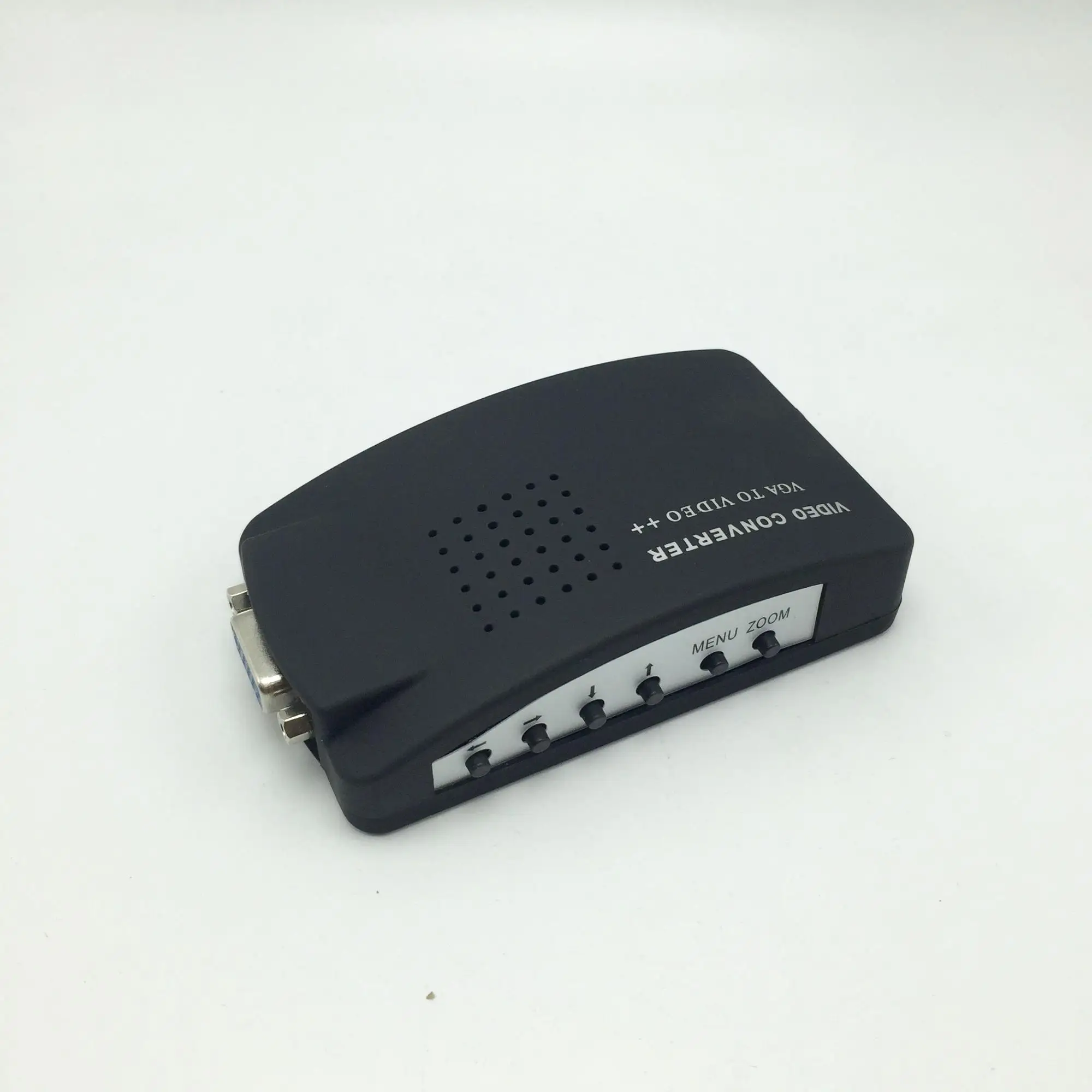 AV S-Video to VGA Component Converter Box CCTV DVR PC Laptop to TV ...