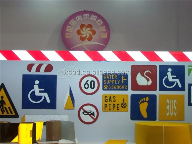 Preformed Pavement Speed Limited Sign Thermoplastic Road Marking Tape ...