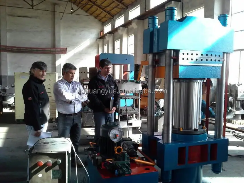 100 Tons Plc Controlled Automatic Door Mat Hydraulic Press With Ce Iso ...