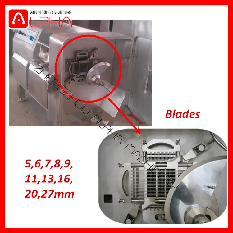 Commercial Meat Dicer Machine/frozen Meat Dice Cutting Machine/chicken ...