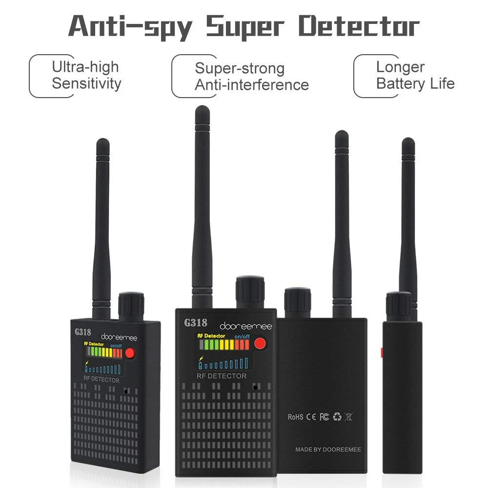 Anti-spy Amplification Signal Detector Wireless Detector Spy Detector ...