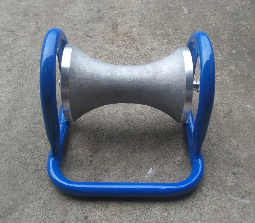 Underground Single Cable Laying Guide Roller With Aluminum/nylon Wheel ...
