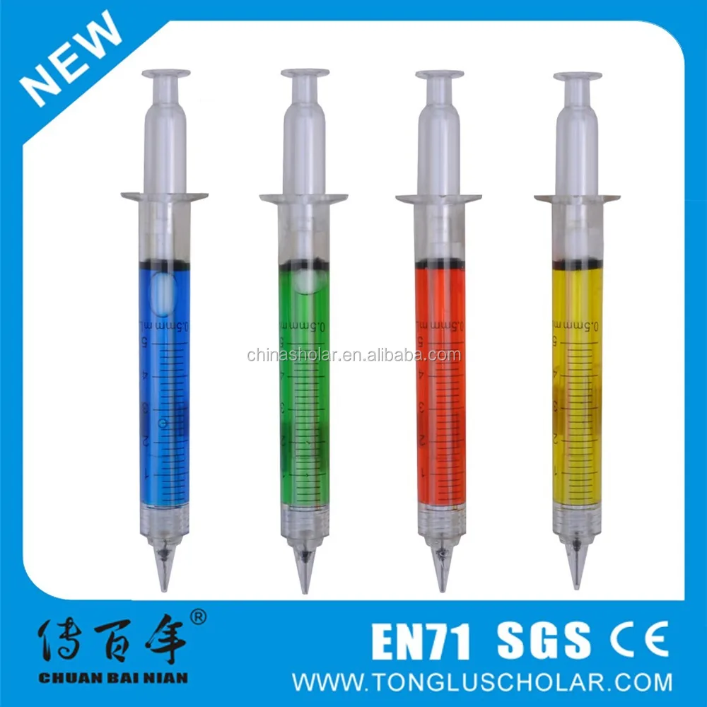 Good Quality Novelty Plastic Syringe Mechanical Pencil For Kids - Buy ...