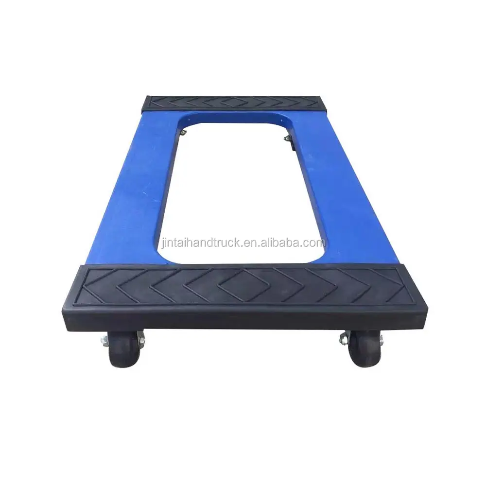 Heavy Duty Mover's Dolly Four Wheels Platform Plastic Dolly Moving ...