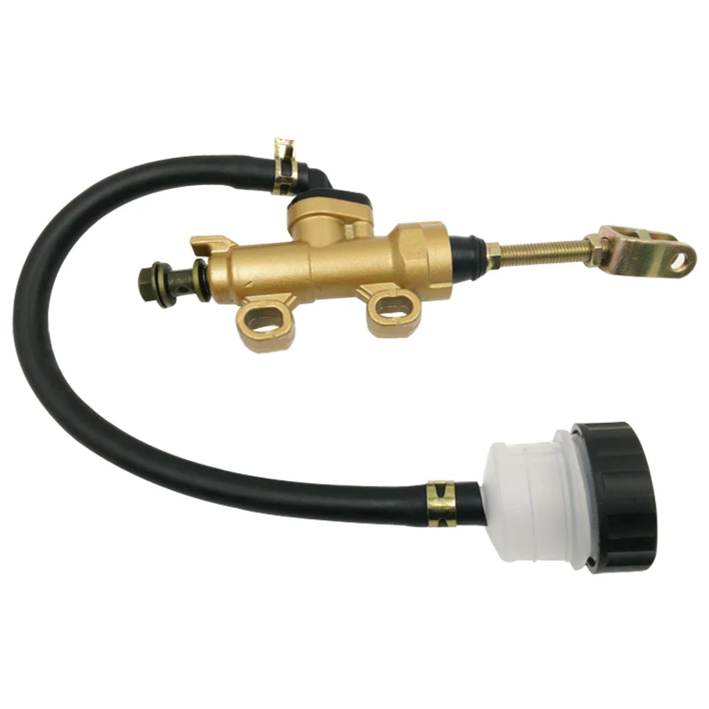 Universal Motorcycle Rear Brake Master Cylinder Pump Hydraulic Brake ...