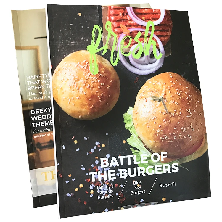 Wholesale Perfect Bound Magazines - Black Inches Printing