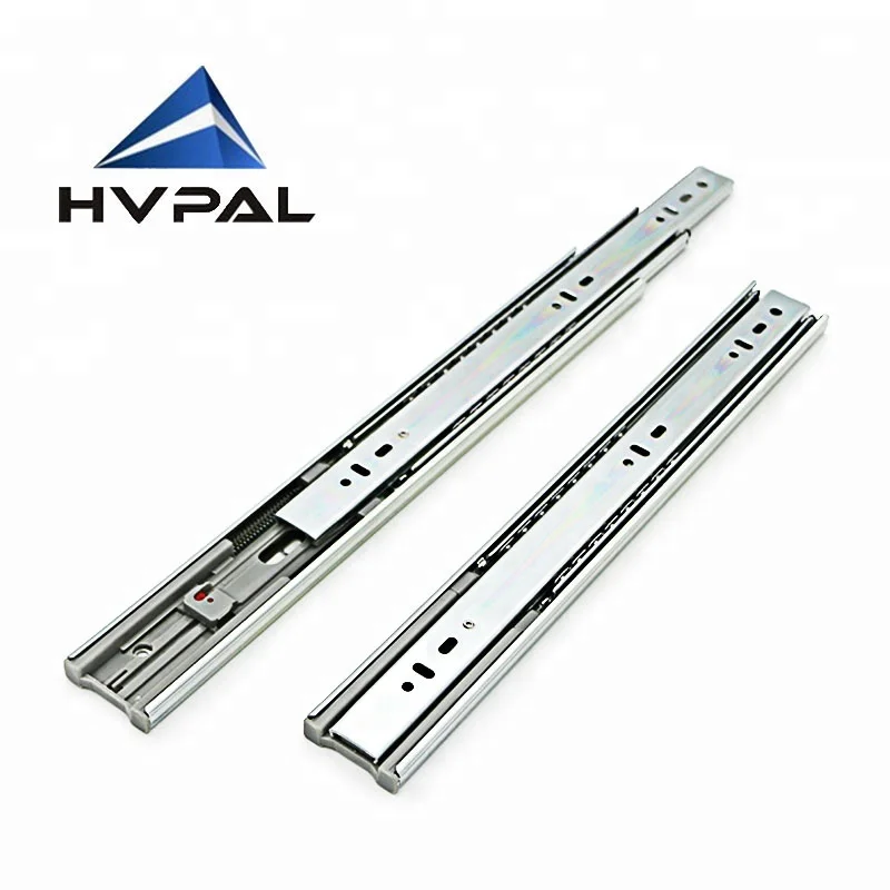 45mm Soft Closing Telescopic Brake Slide For Furniture Drawers