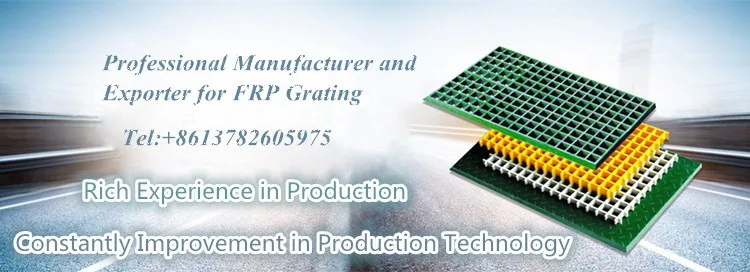 Anti Slip FRP Flooring - Durable Fiberglass Checker Plate