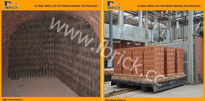 Modern Technical Clay Brick Firing System Gas Fired Brick Tunnel Kiln ...