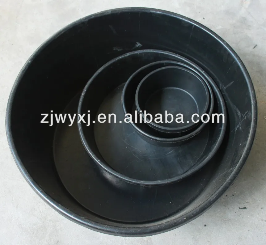 Large Round Rubber Bucket Pan&tub 60l - Buy Round Rubber Bucket,Large ...