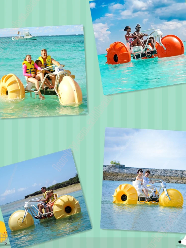 Aqua Cycle 3 Big Wheels Water Bike Sea Trike for Adults
