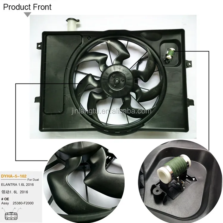 Good Quality Car Radiator Fan/cooling Fan Made In China Oem 25380-f2000 ...