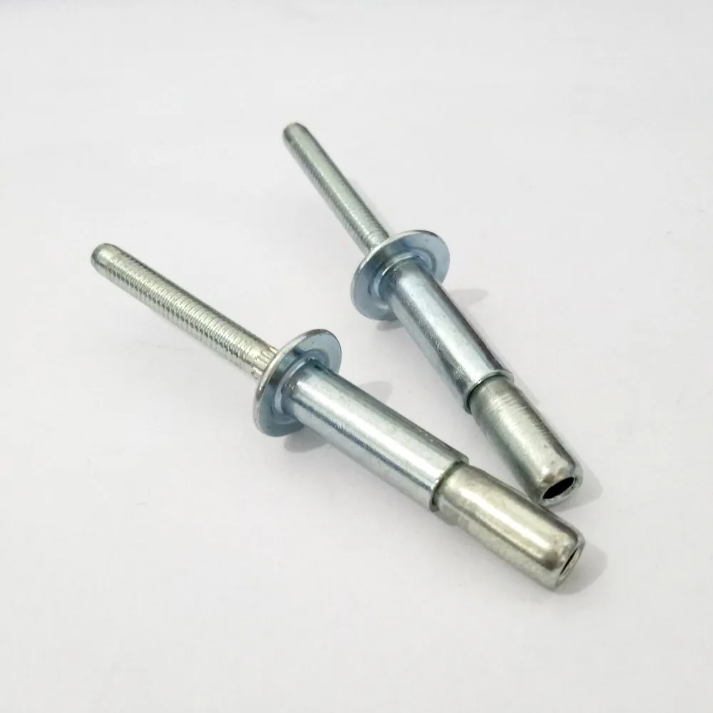 1/4 Steel Galvanized Dome/csk Head Structural Interlock Magna-lok Rivet ...