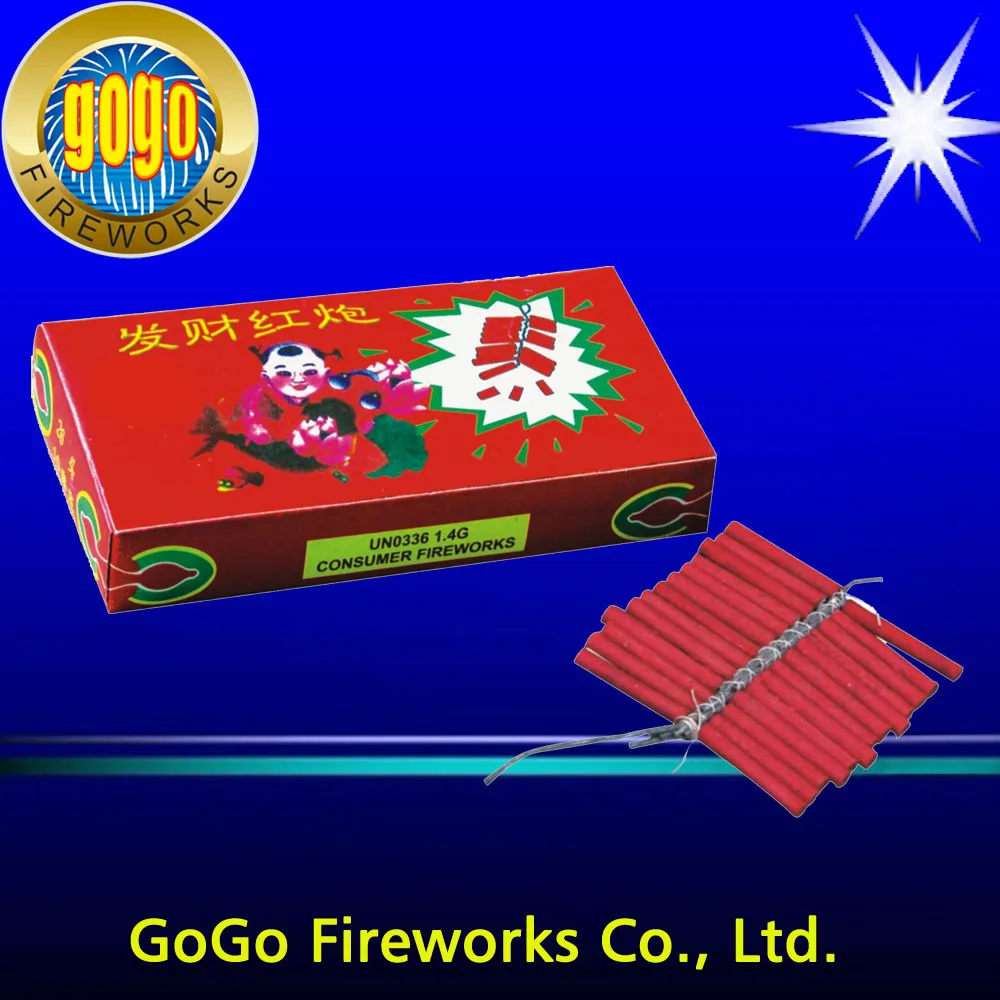 K0052 Red Cracker Fireworks Chemical Formula Fireworks Good Lucky ...