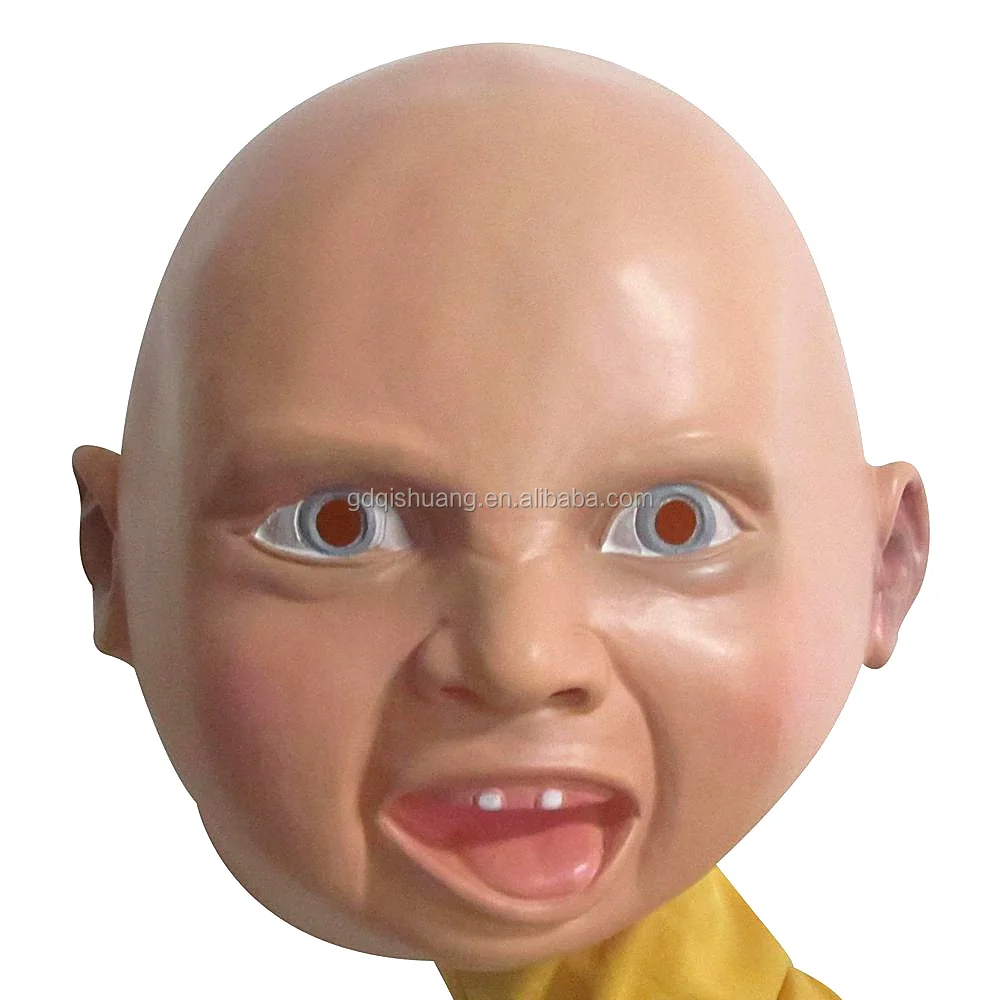 Factory Direct Hot Selling Latex Halloween Baby Latex Mask For Kid ...