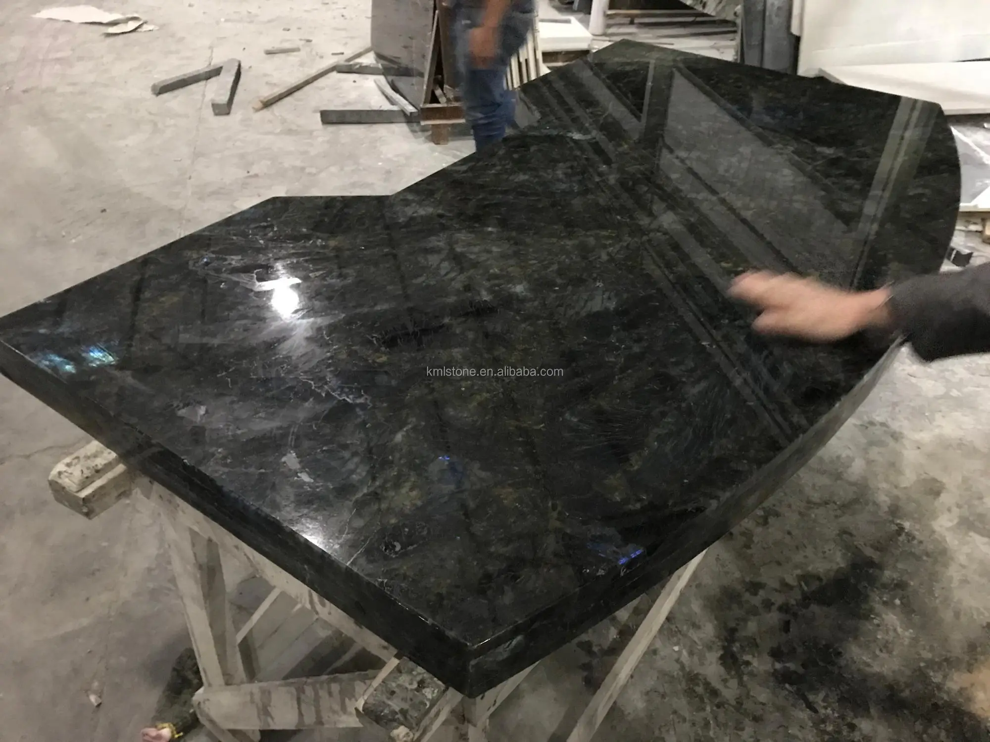 Luxury Granite Desk - Stylish & Durable Office Furniture