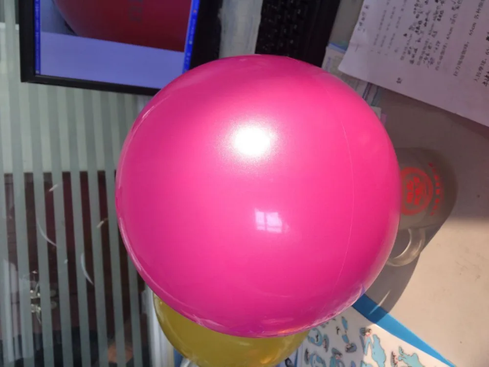 Mini Inflatable Exercise Ball - 9 Inch Stability Ball